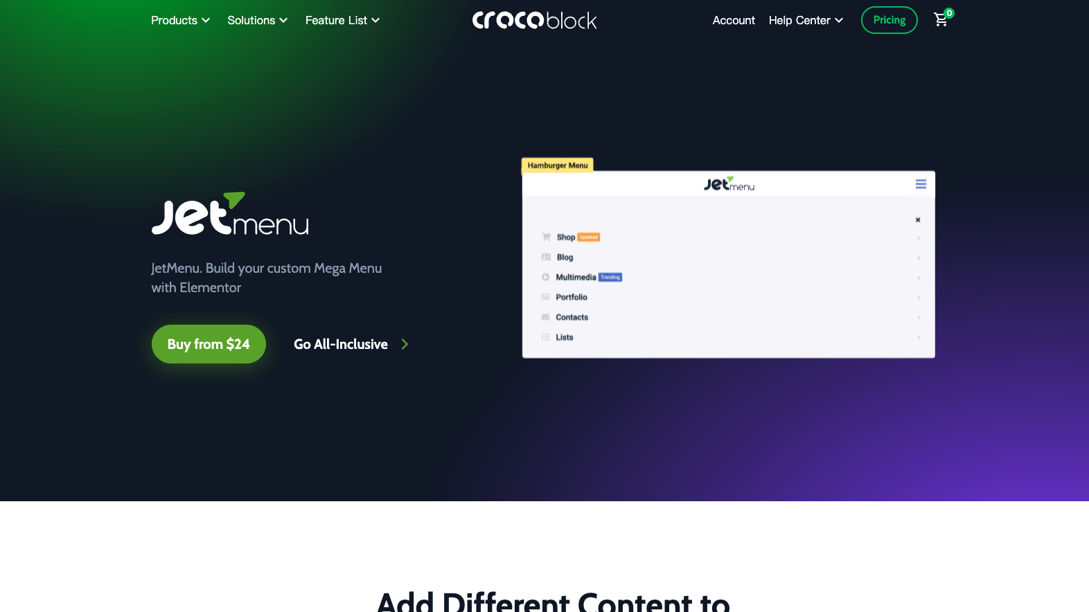 Jet Menu - 水平、垂直、漢堡選單：善用選單外掛，提升網站使用者體驗 - 電商修煉 MorePower
